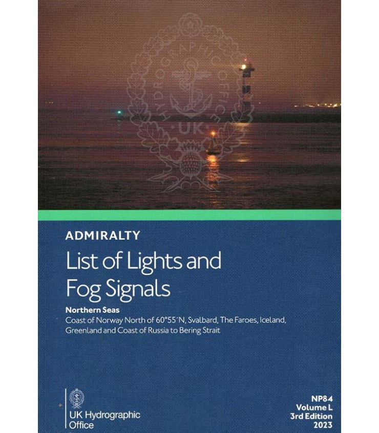 NP84 Vol L Admiralty List of Lights and Fog Signals